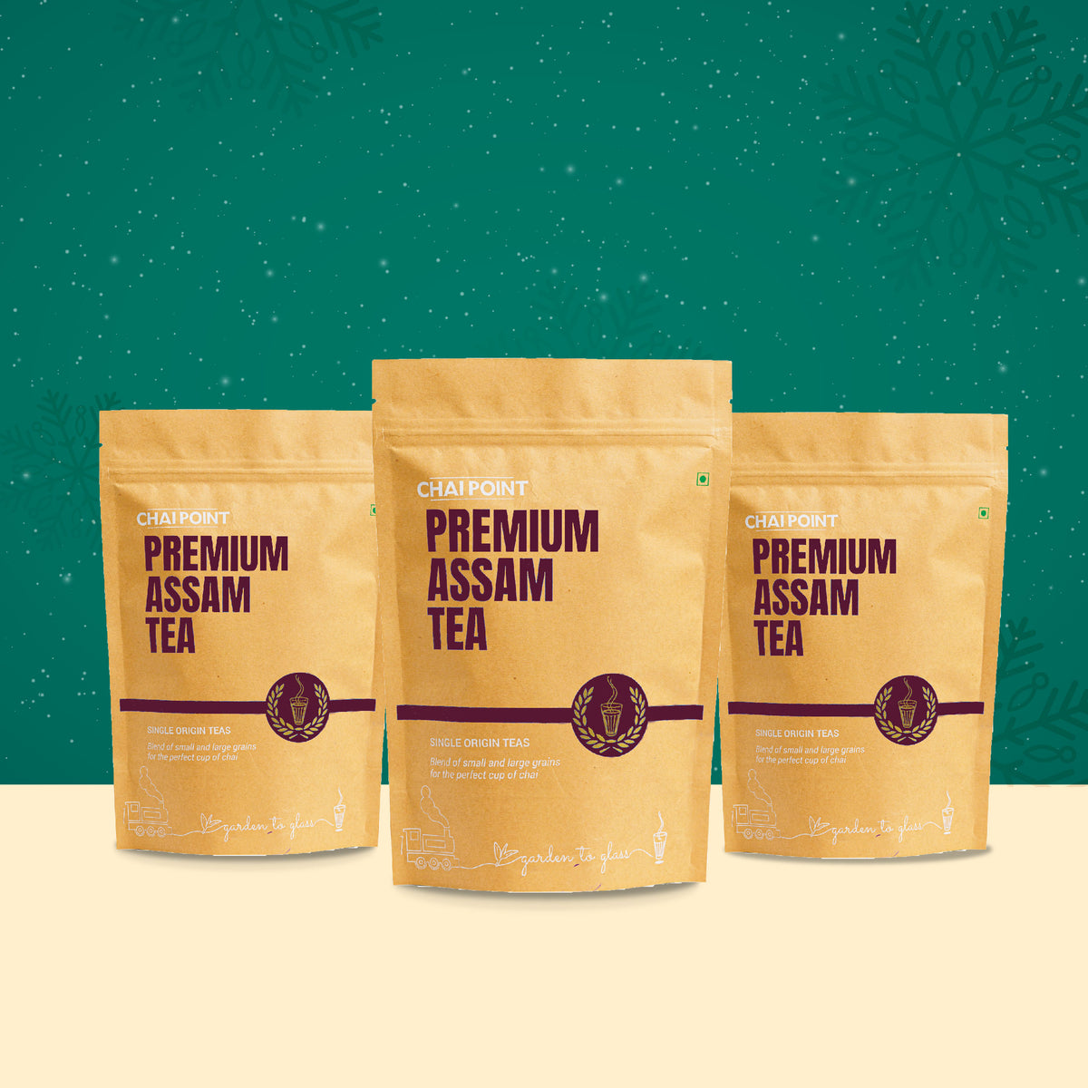 Chai Point Premium Assam Tea - Pack of 3 (200g each)