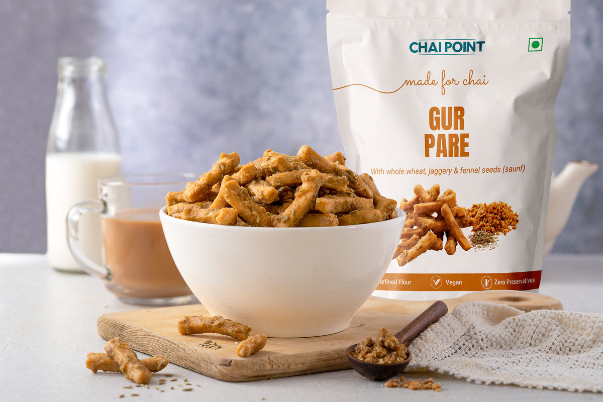 Chai Point Gur Pare – Traditional Jaggery Bites (250 g)