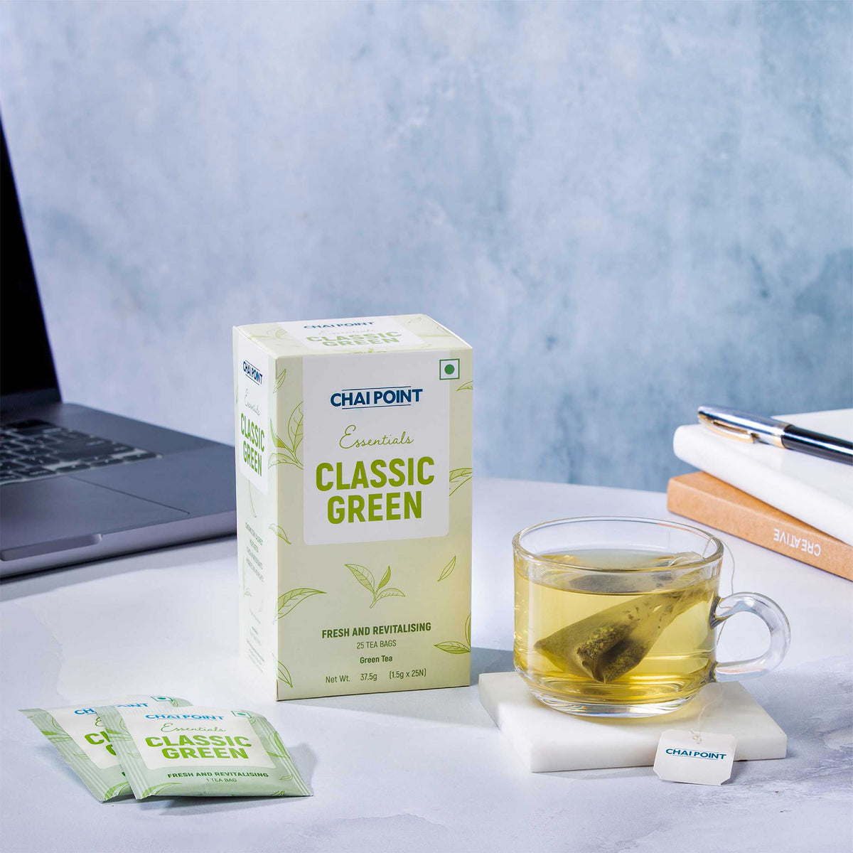 Buy Classic Green Tea – 25 Tea Bags | Pure & Healthy | Chai Point