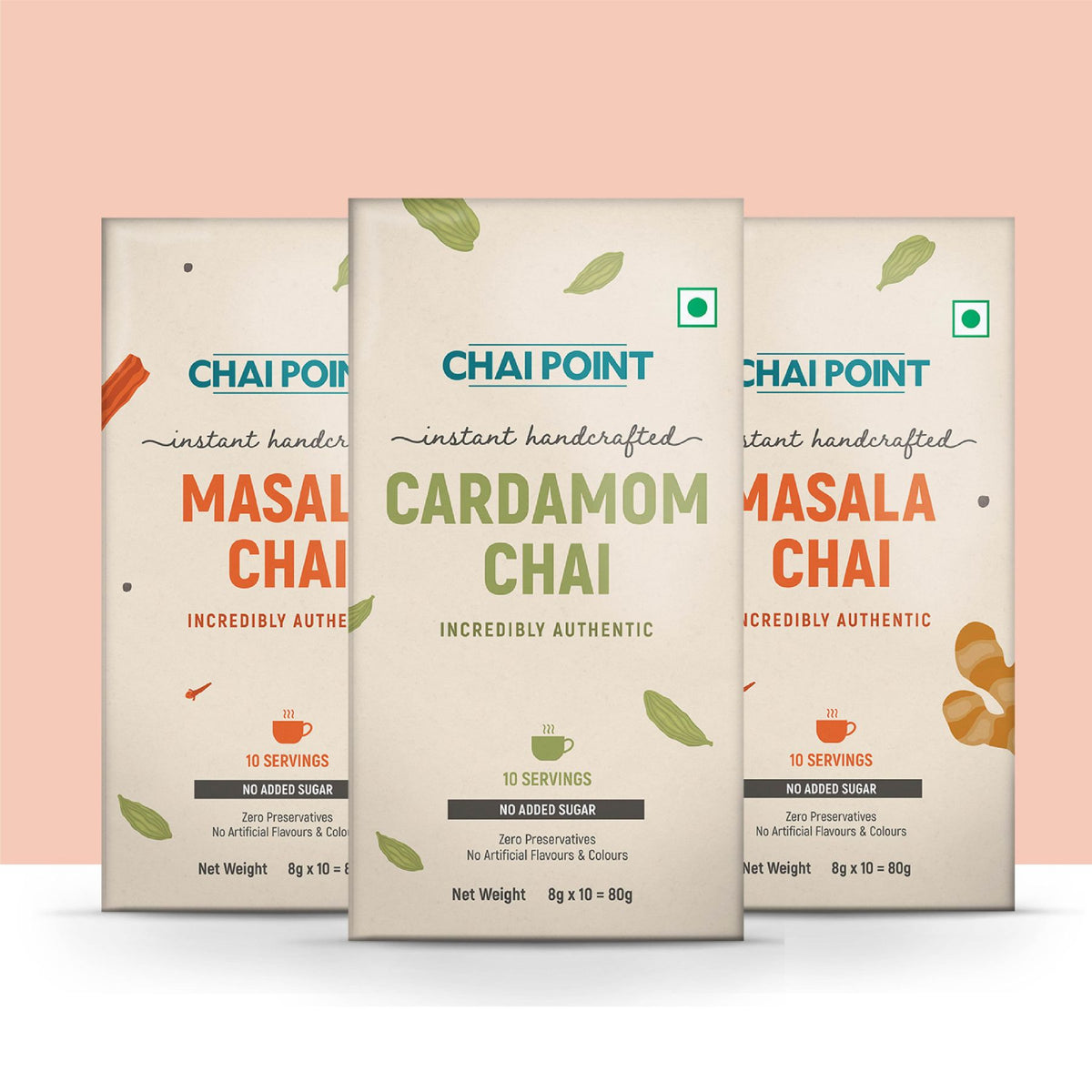 Buy Instant Chai – No Sugar Cardamom & Masala | Chai Point
